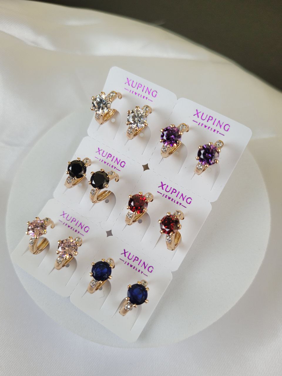 Radiant Rounds XP Huggies Earrings - Vanki Jewellers
